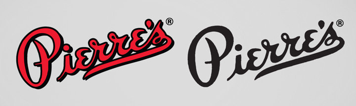 Scott Auch - Portfolio - Rebranding Pierre's Ice Cream